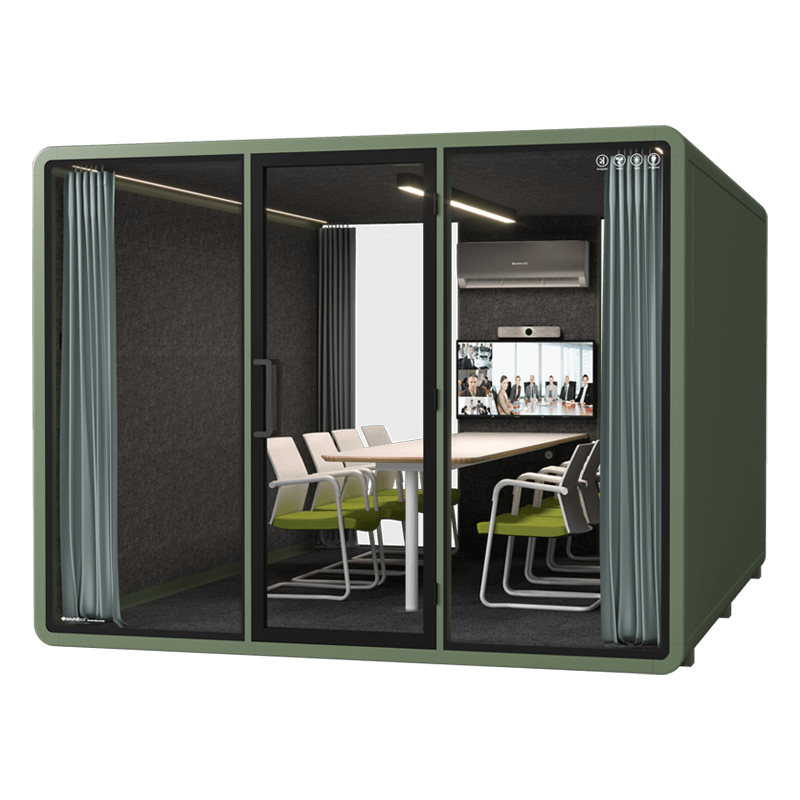Outdoor Office Pods | Soundproof Outdoor Meeting Rooms| PrivacyPod