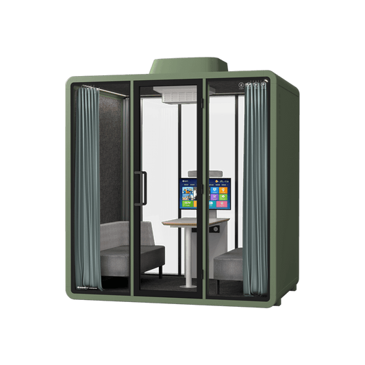 Outdoor Office Pods | Soundproof Outdoor Meeting Spaces | PrivacyPod.ai