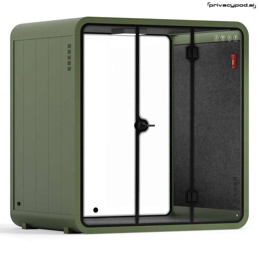PrivacyPod | 4 Person Acoustic Office Pod | Soundproof Meeting Room